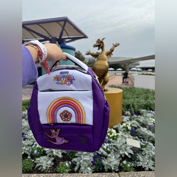 Disney | Bags | Disney Parks 224 Epcot Festival Of The Arts Figment Lug ...